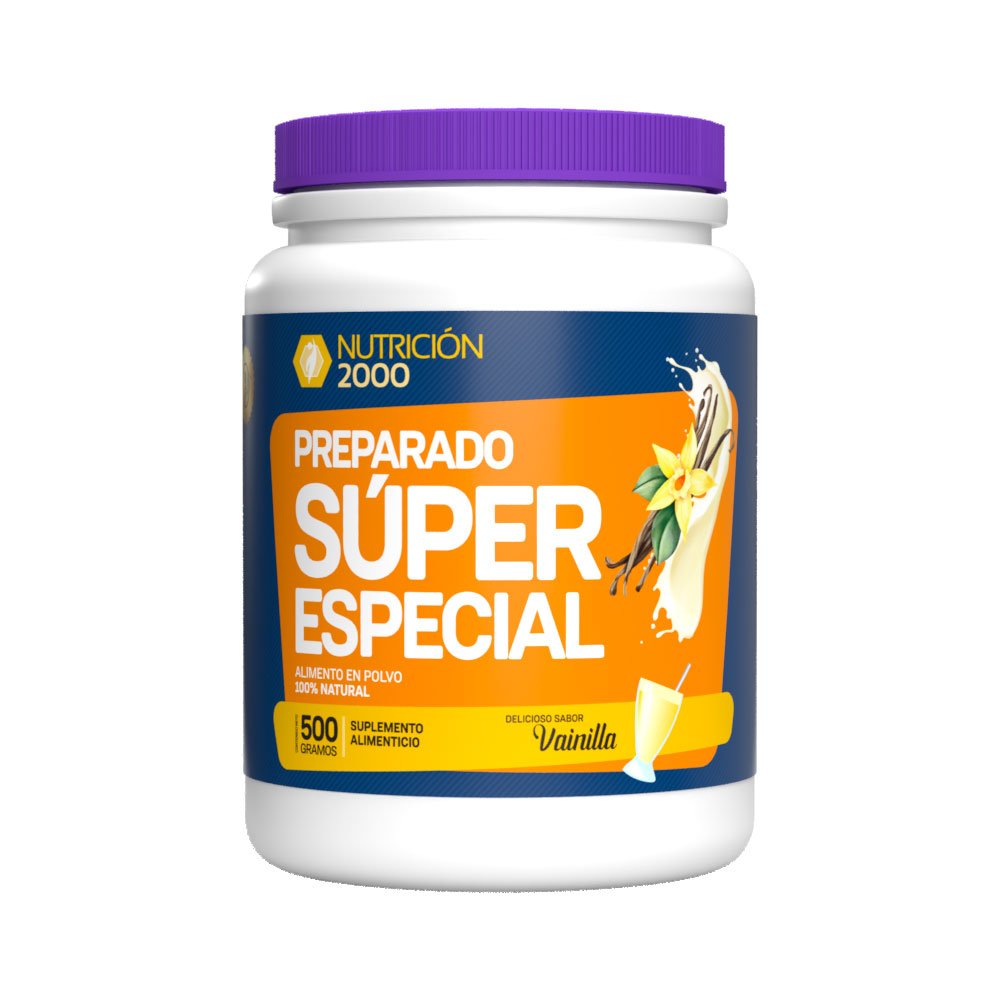 Preparado Super Especial Vainilla 500 g Nutrición 2000 – La Panza es ...
